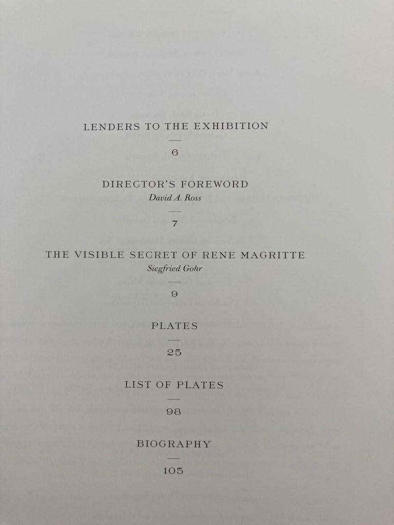 Rene Magritte by Siegfried Gohr Art Book at 1stDibs | magritte book