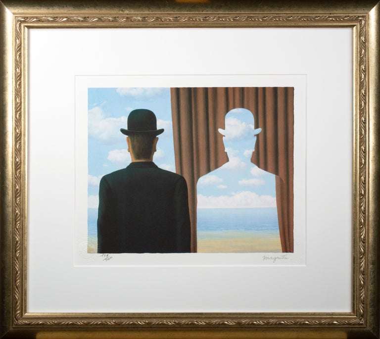 René Magritte - "Decalcomanie (Decalcomania), " Lithograph after 1966 Painting by Rene Magritte ...