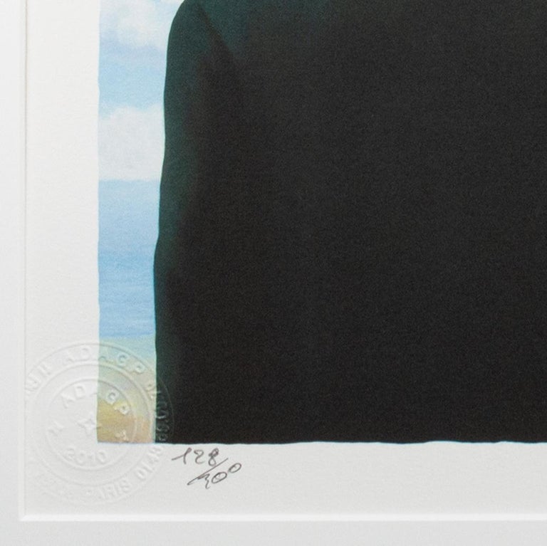 René Magritte - "Decalcomanie (Decalcomania), " Lithograph after 1966 Painting by Rene Magritte ...