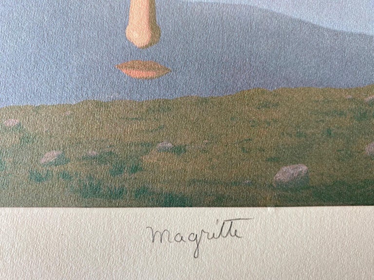 René Magritte - Every Day- original hand signed Magritte lithograph ...