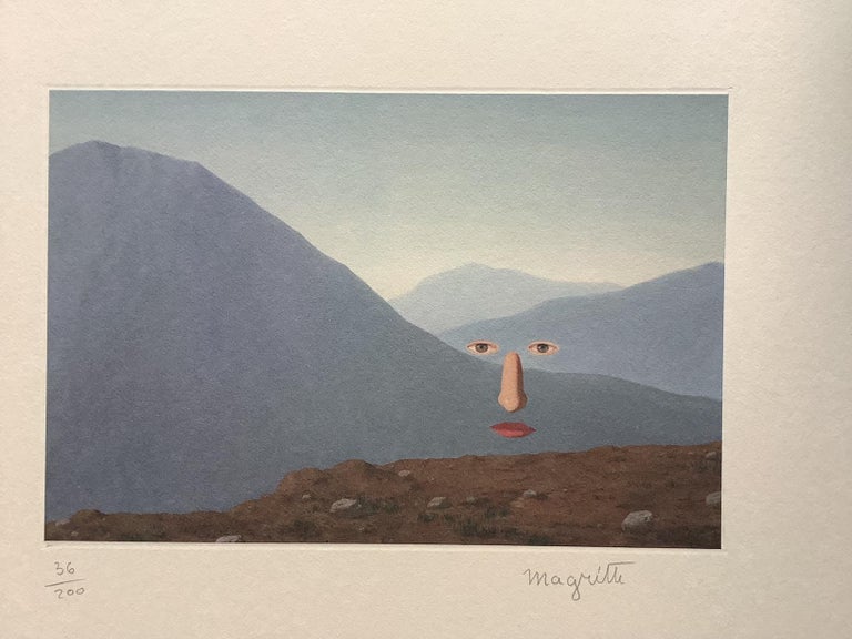 René Magritte - Every Day- original hand signed Magritte lithograph ...