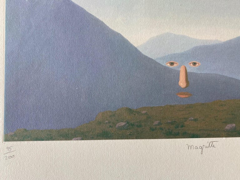 René Magritte - Every Day- original hand signed Magritte lithograph ...