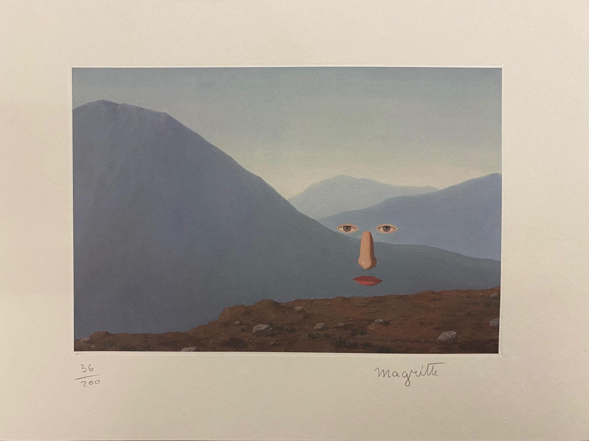 René Magritte - Every Day- original hand signed Magritte lithograph ...