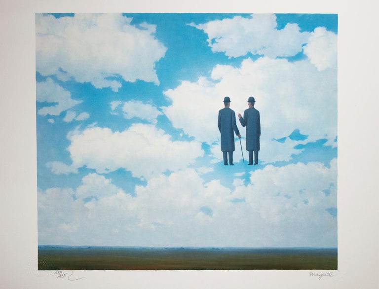 René Magritte - "La Reconnaissance Infinie (The Infinite Recognition ...