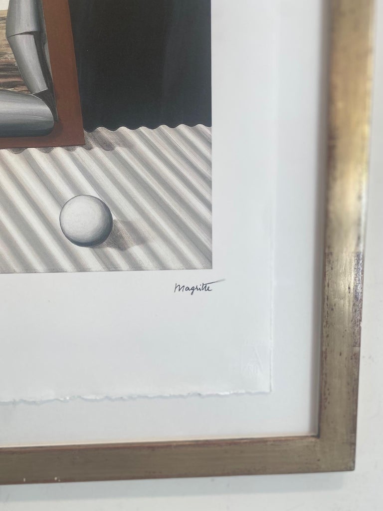 René Magritte - Le Bonheur du Soir - original Magritte lithograph ...