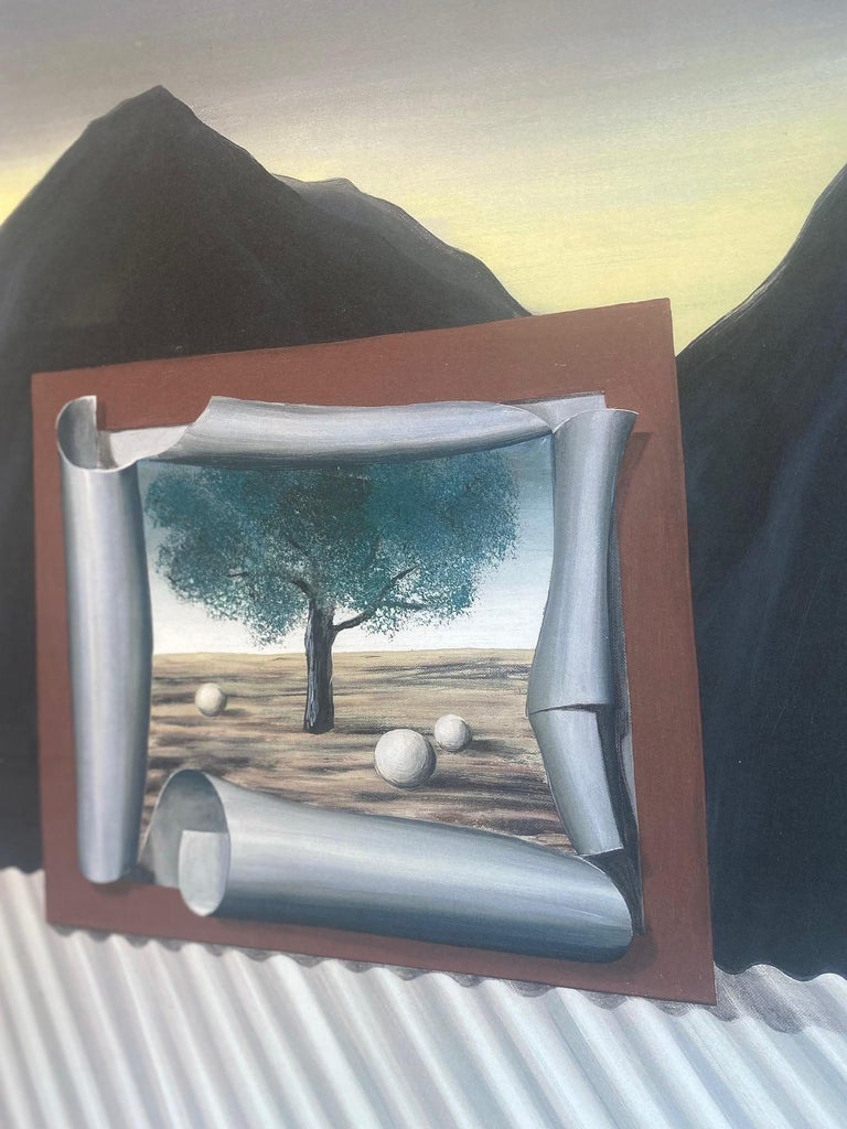 René Magritte - Le Bonheur du Soir - original Magritte lithograph ...