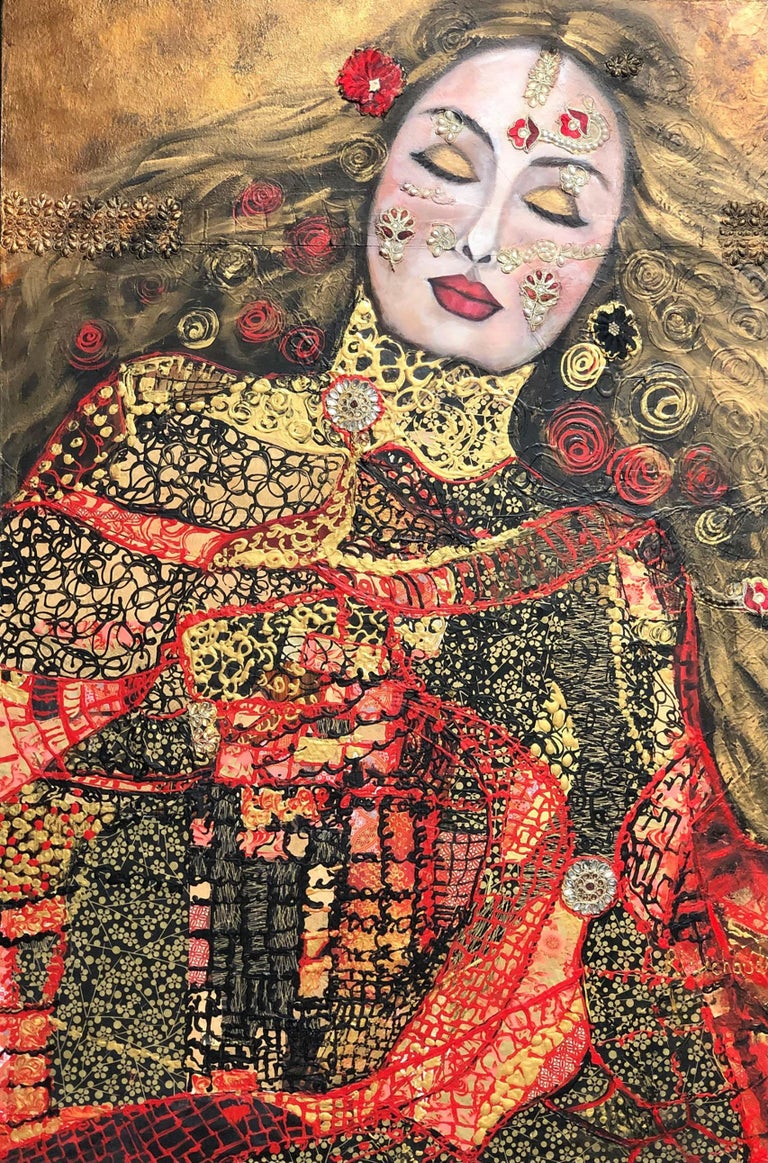 Renée Michaud - La courtepointe En vente sur 1stDibs