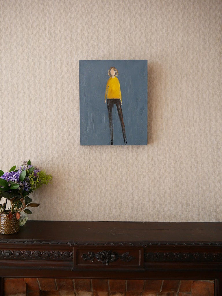 René Romero Schuler - Ashura, figurative bright colors oil painting ...