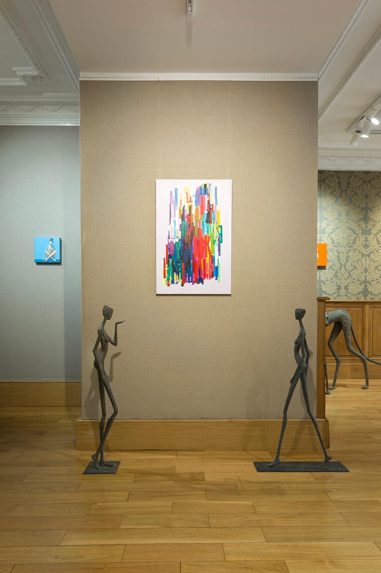 René Romero Schuler - Avila figurative oil painting nude shadow ...