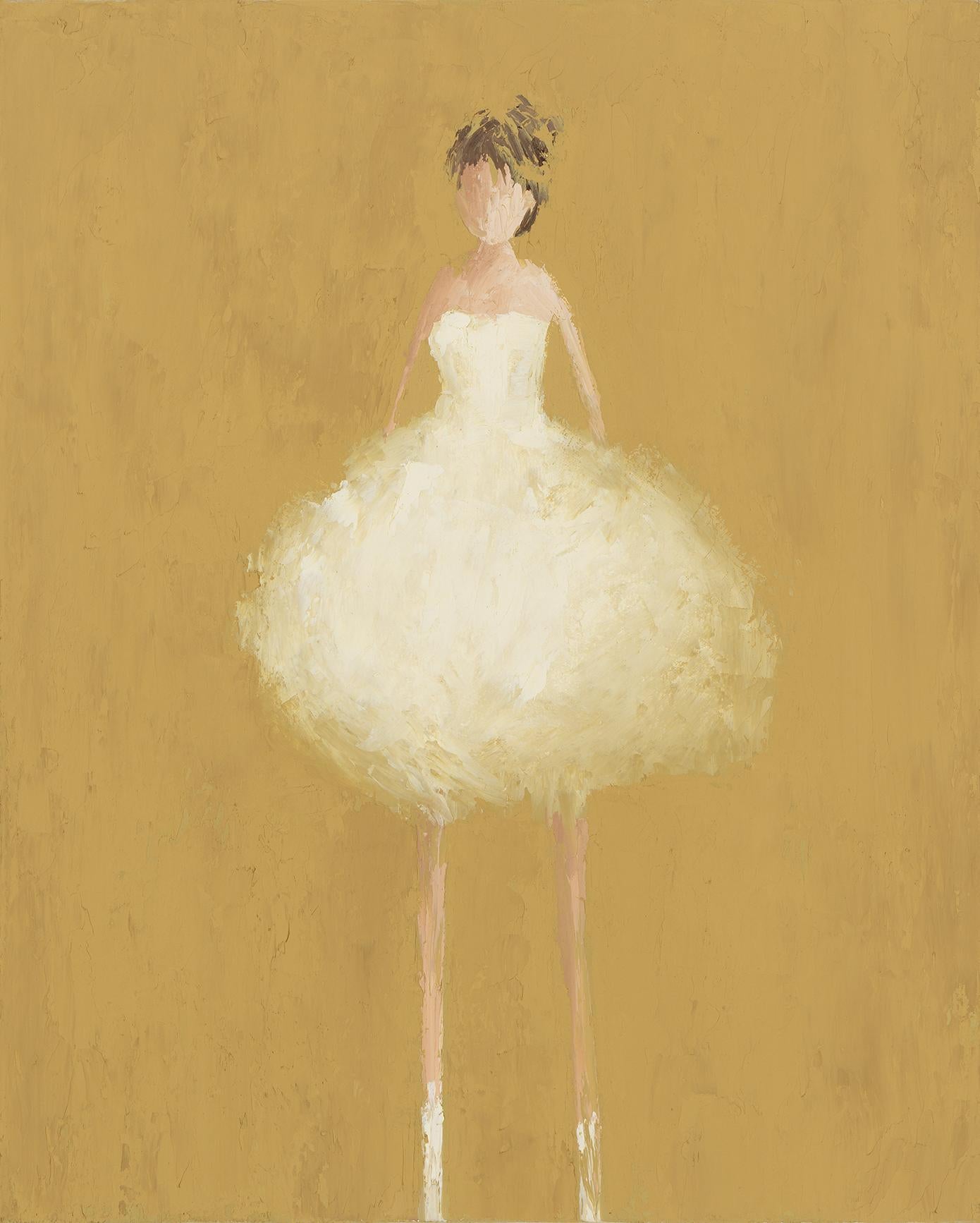 René Romero Schuler - Comfrey figurative oil painting woman shadow ...