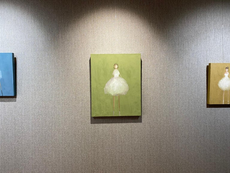 René Romero Schuler - Pan figurative portrait woman shadow oil painting ...