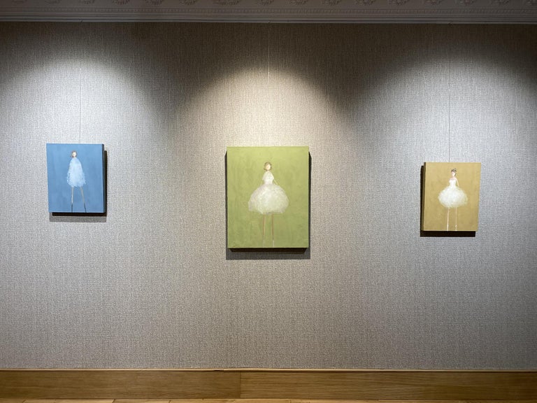 René Romero Schuler - Pan figurative portrait woman shadow oil painting ...