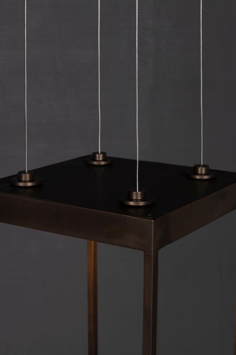Reng, Kusho I Architectural Void Space Brass Pendant Light For Sale at ...