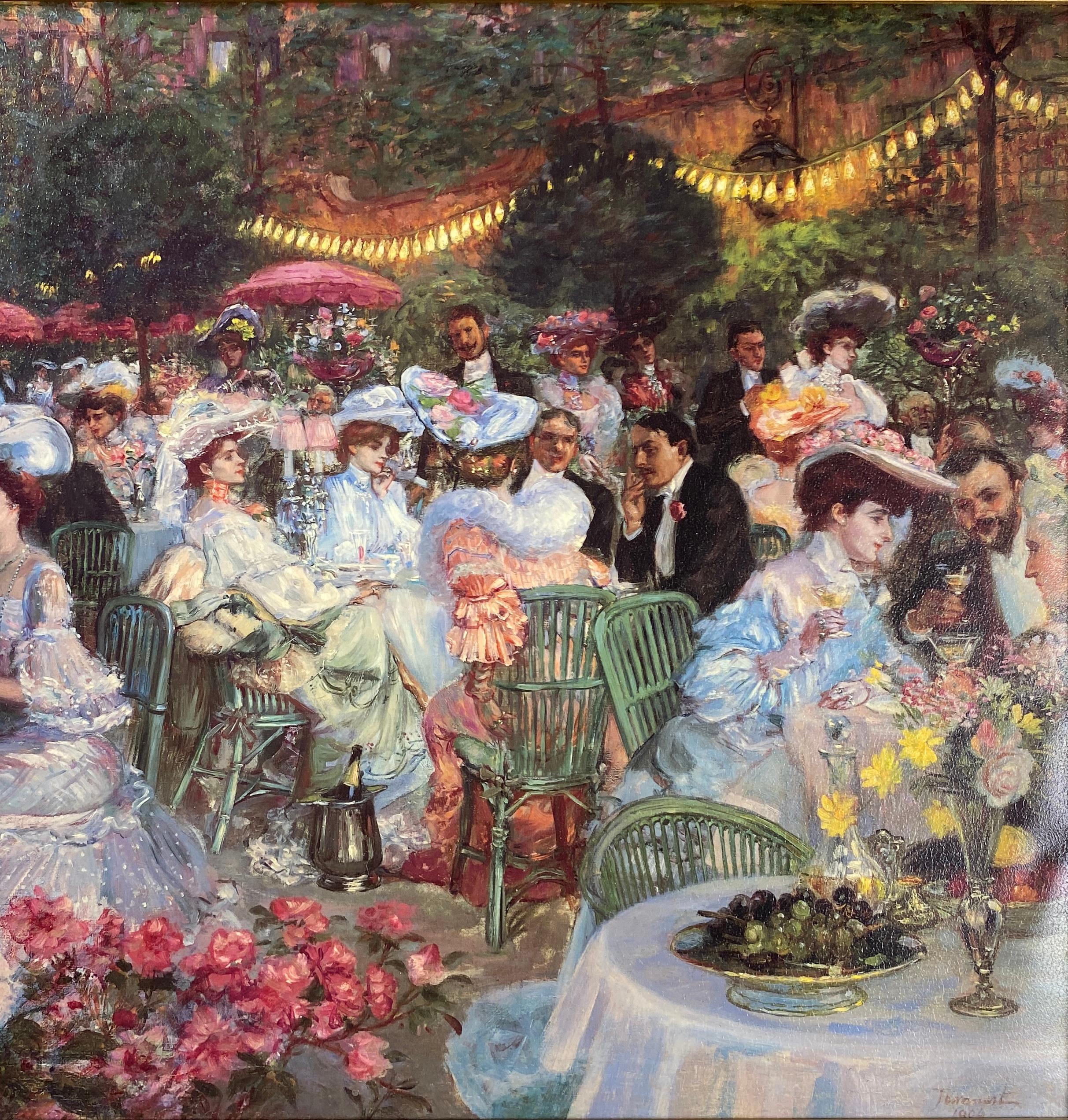 Renoir Style Impressionist Art Print by Pierre Georges Jeanniot For ...
