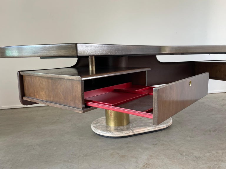Renzo Schirolli Desk For Sale at 1stDibs