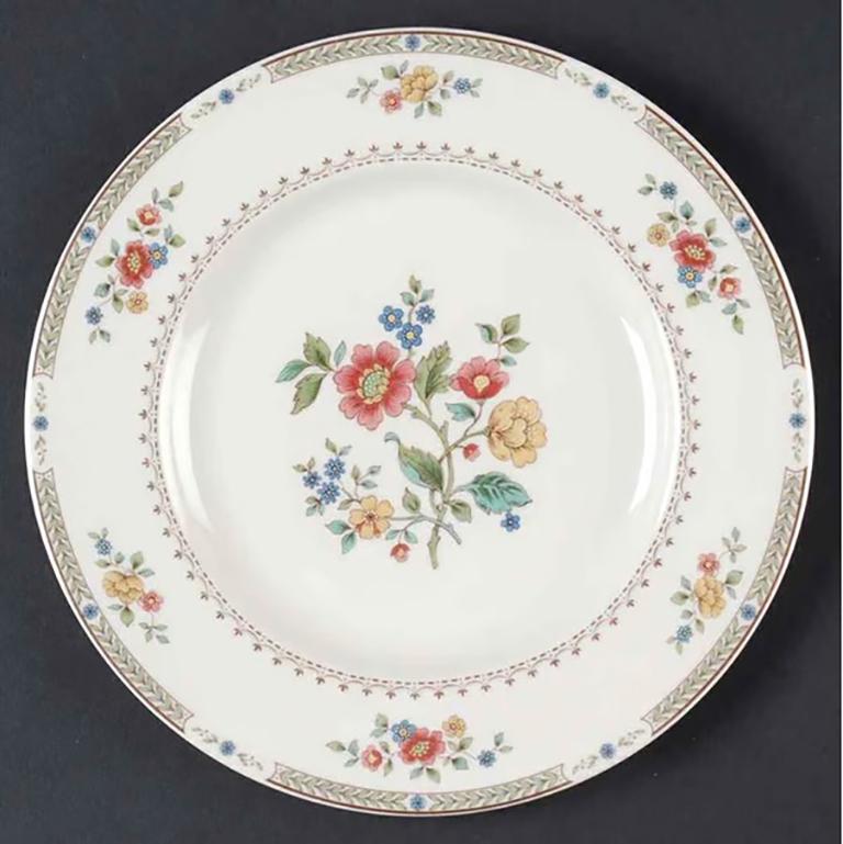 Replacement Flatware and Dinnerware Royal Doulton Kingswood Floral Design at 1stDibs
