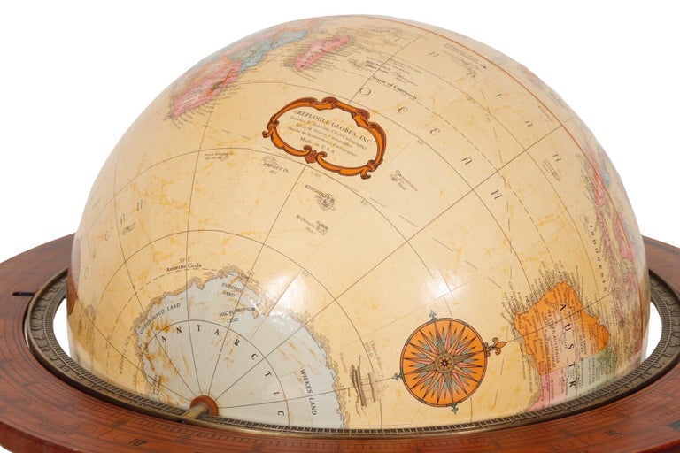 Replogle French Style Floor Globe at 1stDibs