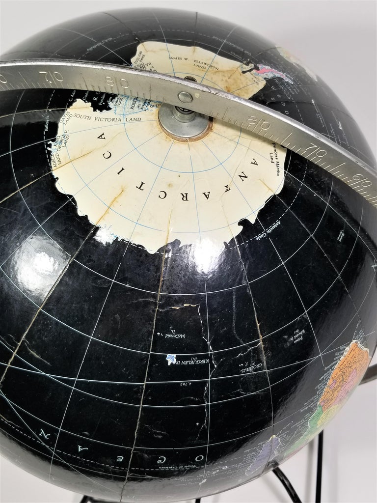 Replogle Globe Mid Century at 1stDibs