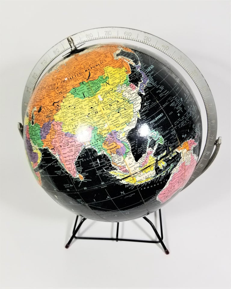 Replogle Globe Mid Century at 1stDibs