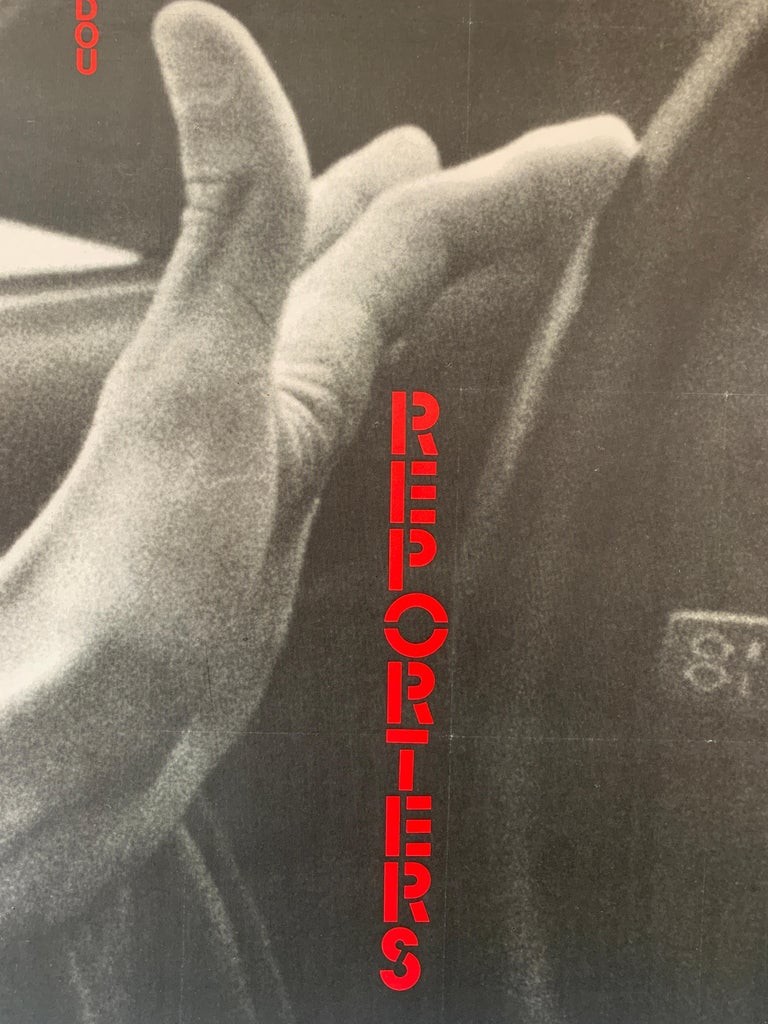Reporters Original Vintage Film Poster by Cieslewicz, 1981 For Sale at ...