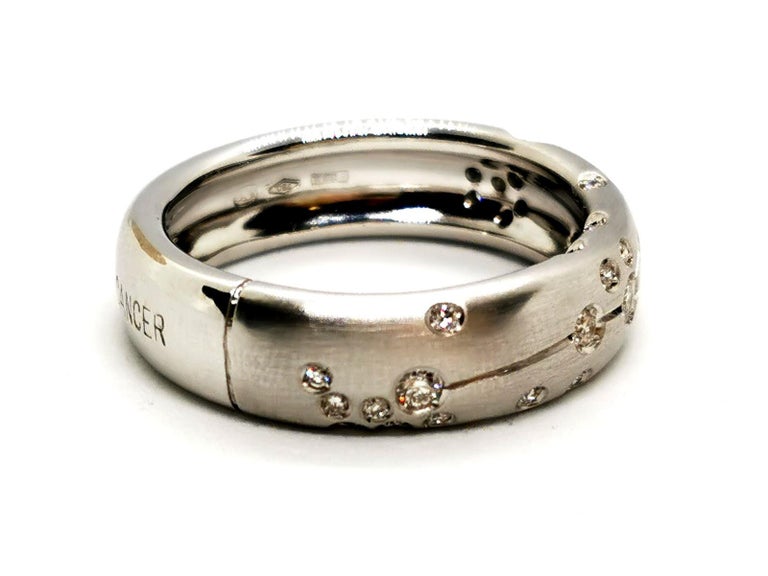 Repossi Ring Astrale White Gold Diamond For Sale at 1stDibs