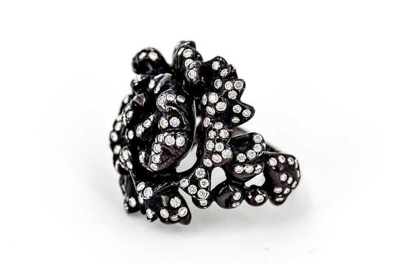 Repossi Ring Nérée Gold Diamond For Sale at 1stDibs