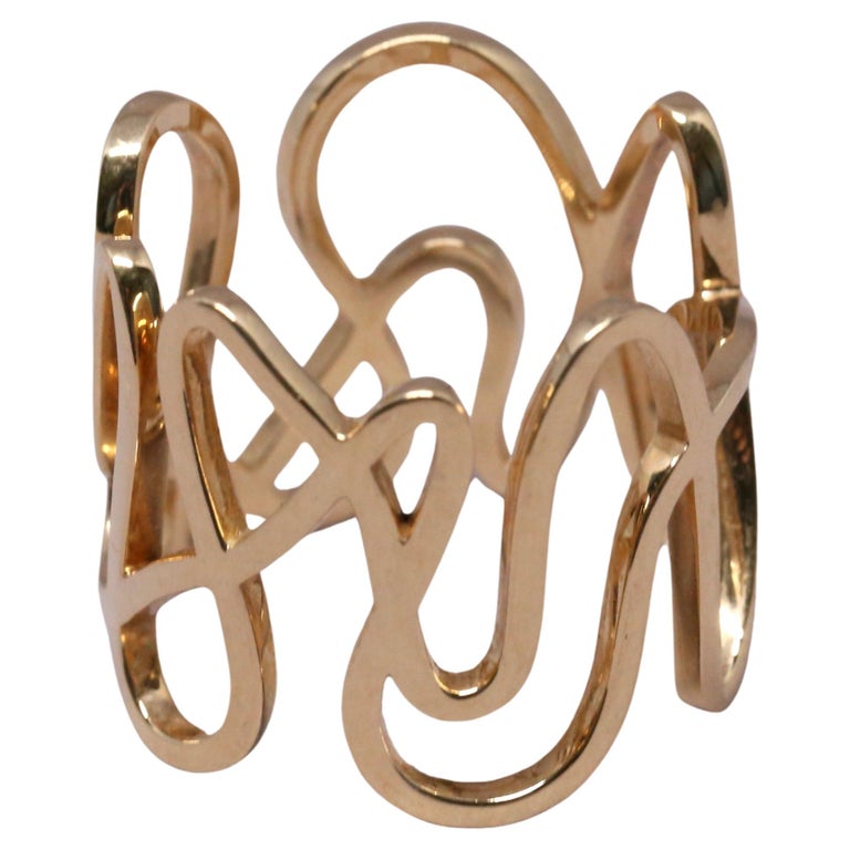 Reposssi 18k Gold 'White Noise' Ring For Sale at 1stDibs