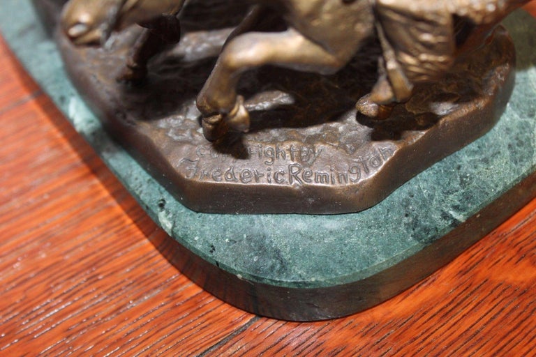 Reproduction Coming Thru the Rye Solid Bronze Sculpture at 1stDibs