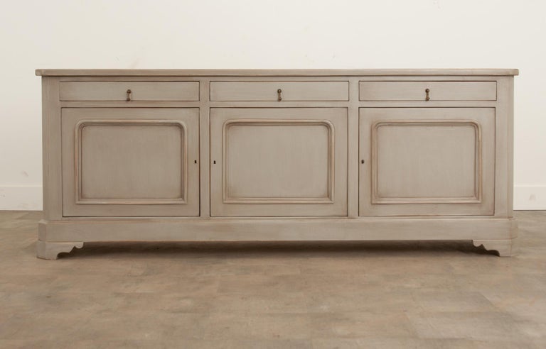 Reproduction Louis Philippe Style Painted Enfilade at 1stDibs