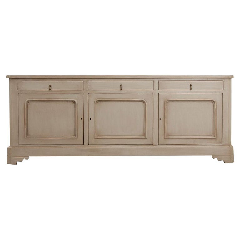 Reproduction Louis Philippe Style Painted Enfilade at 1stDibs