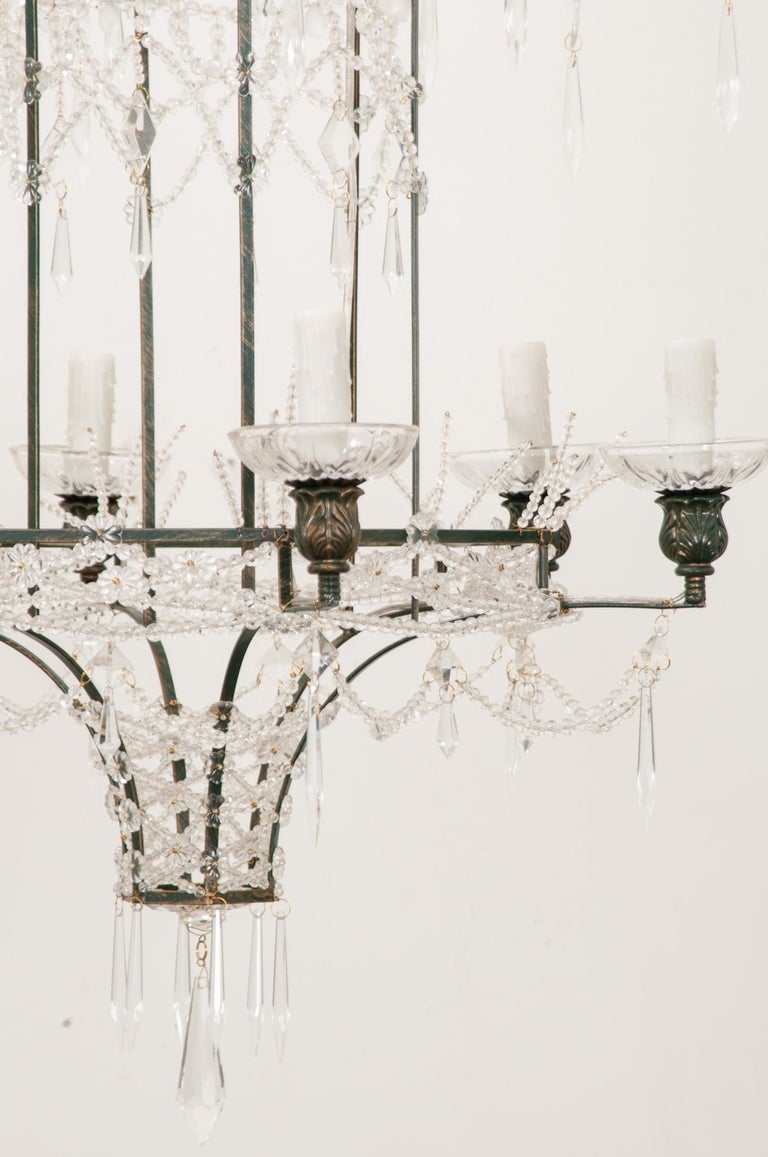 Reproduction Pagoda Style Lantern Chandelier For Sale at 1stDibs
