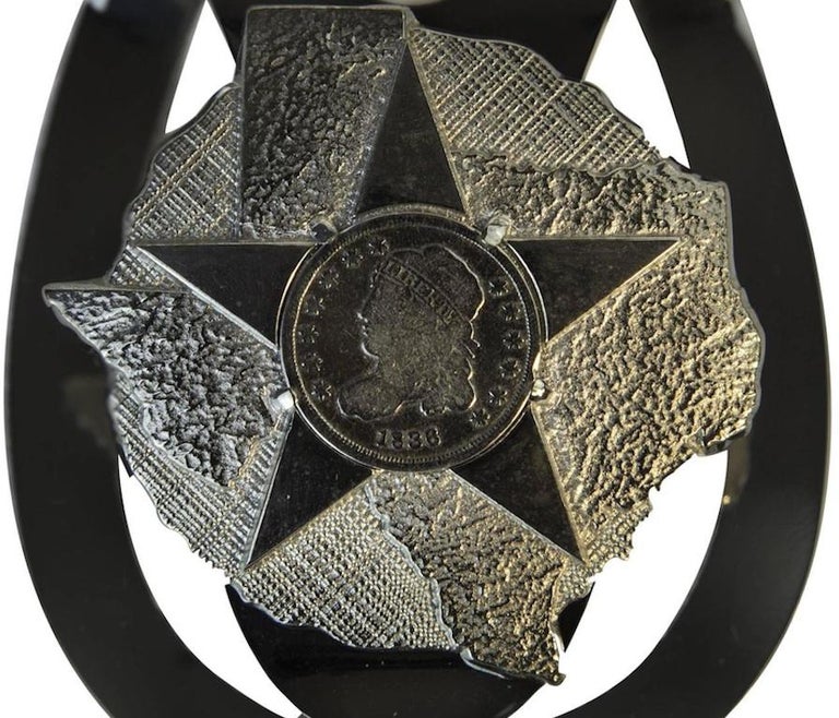 Republic of Texas Liberty Half-Dime Sterling Silver Money Clip, circa ...