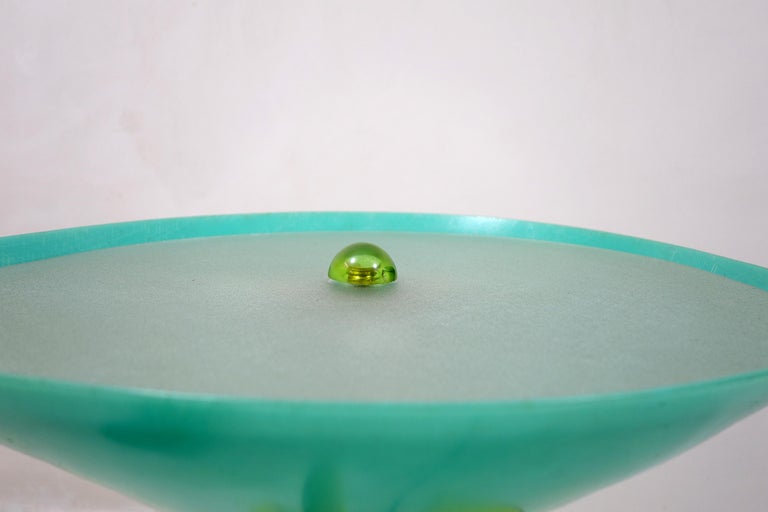 Resin and Fiberglass Table Lamp Postmodern Style by Steve Zoller at 1stDibs