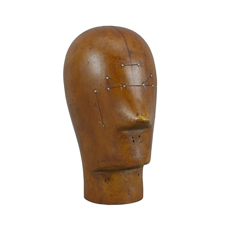 Resin Mannequin Display Head at 1stDibs