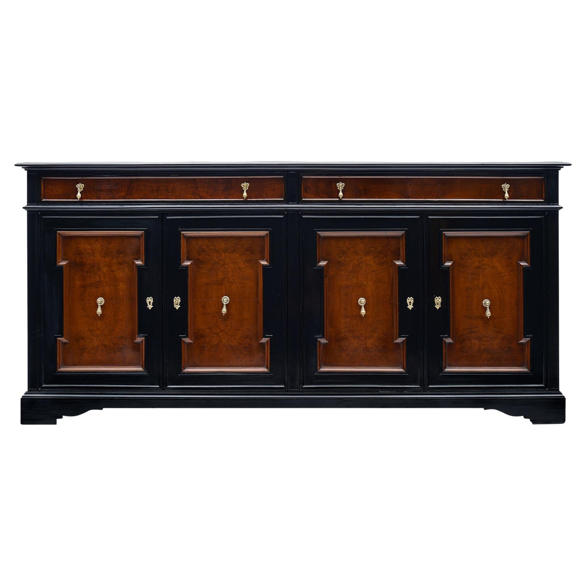 American Eastlake Walnut, Burled Walnut Buffet, circa 1900 For Sale at ...