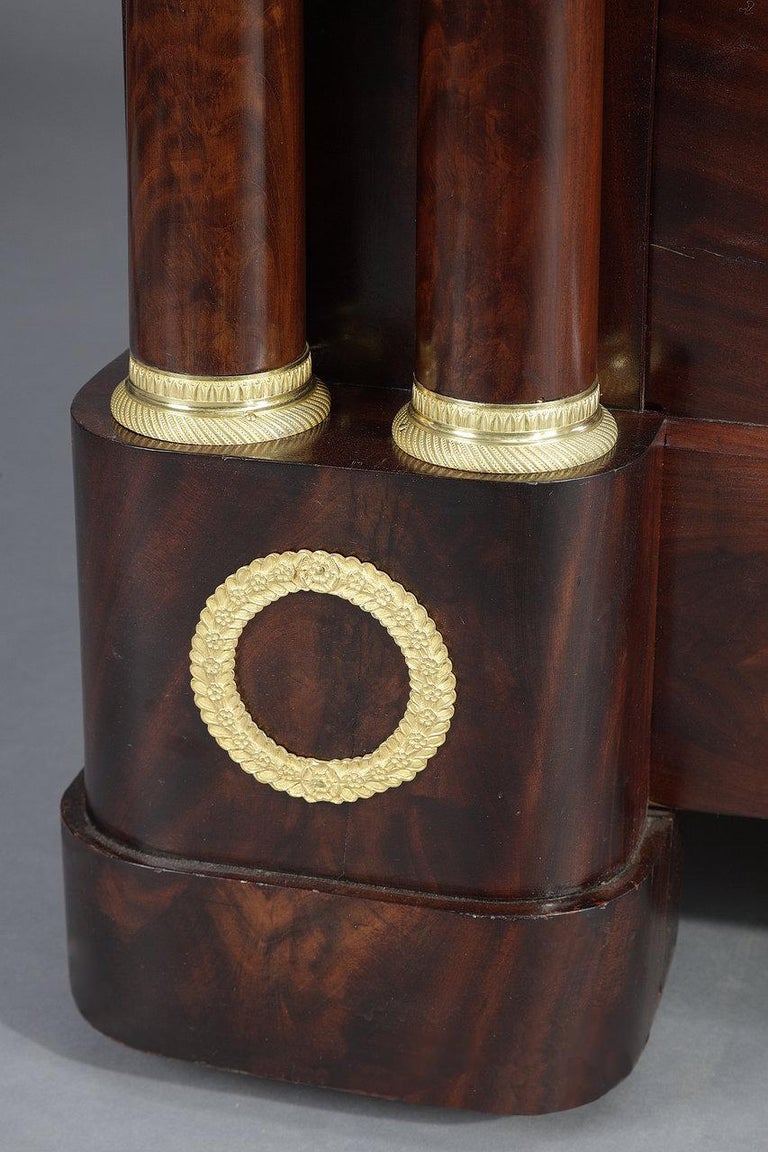 Restoration Period Mahogany and Gilt Bronze Sofa Bed, 19th Century For ...