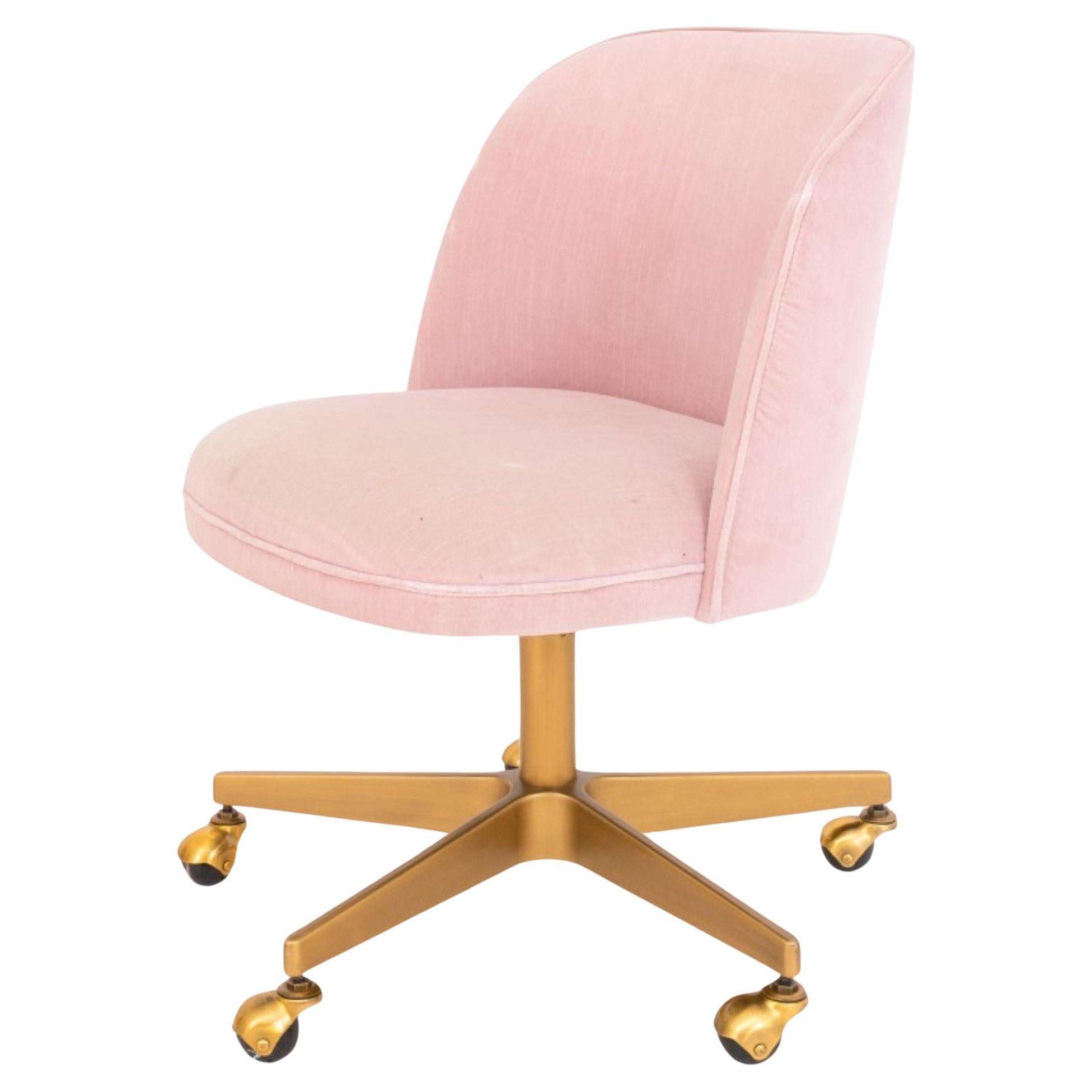 Rollback Office Chair with Tufted Cushion and Casters at 1stDibs | oval ...