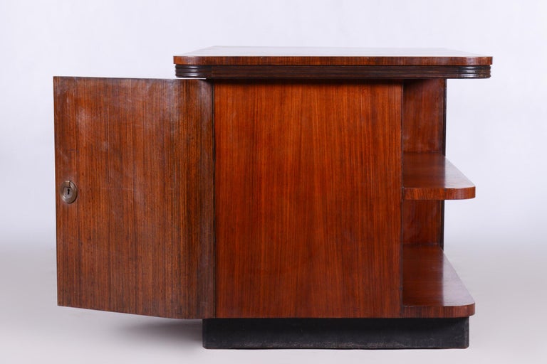 Restored Art Deco Writing Desk, Germany, 1930s, Revived Polish For Sale ...