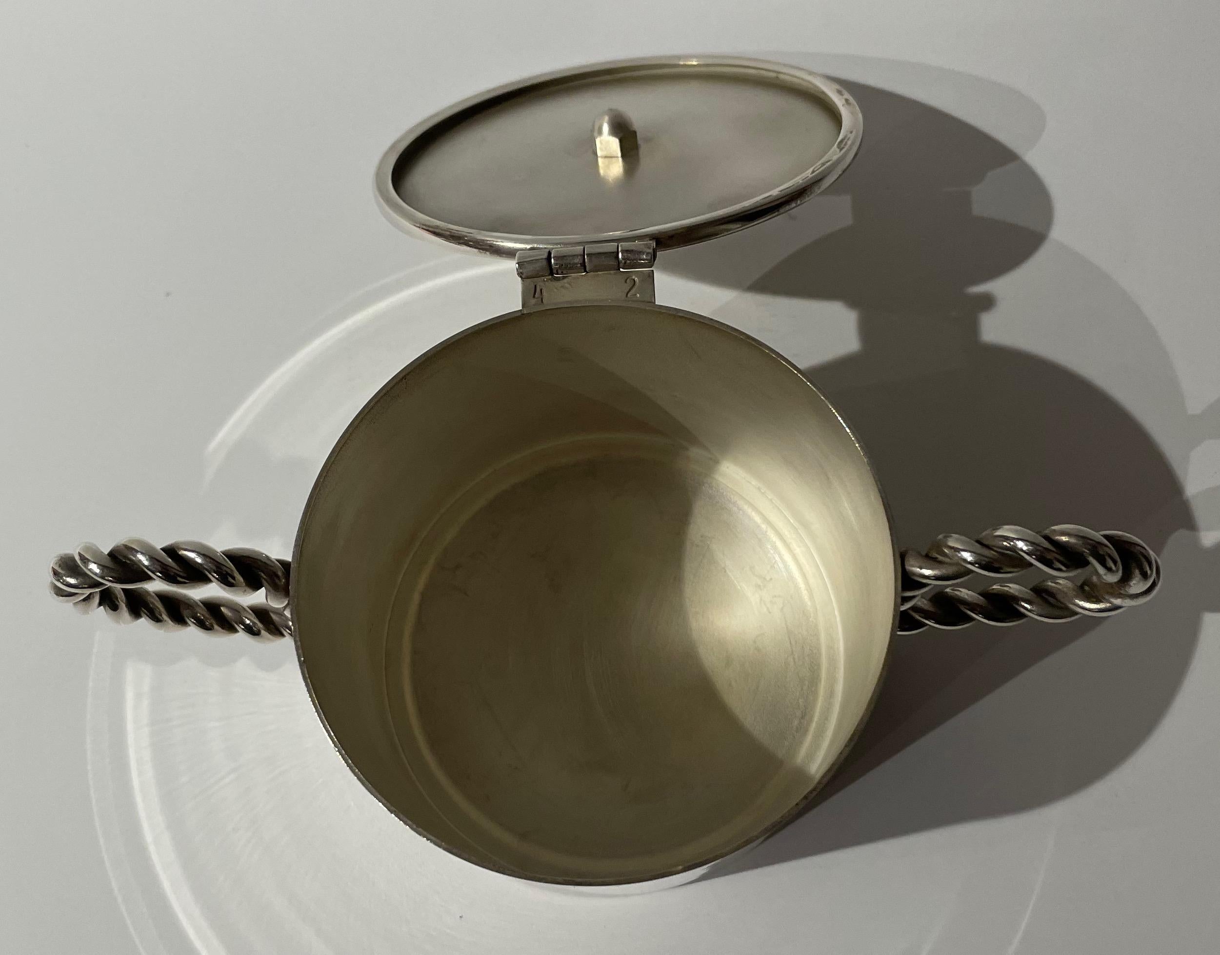 Restored Coffee Tea Set and Tray Art Deco For Sale at 1stDibs