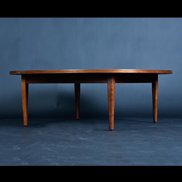 Restored Drexel Declaration Walnut and Rosewood Cocktail Table For Sale ...