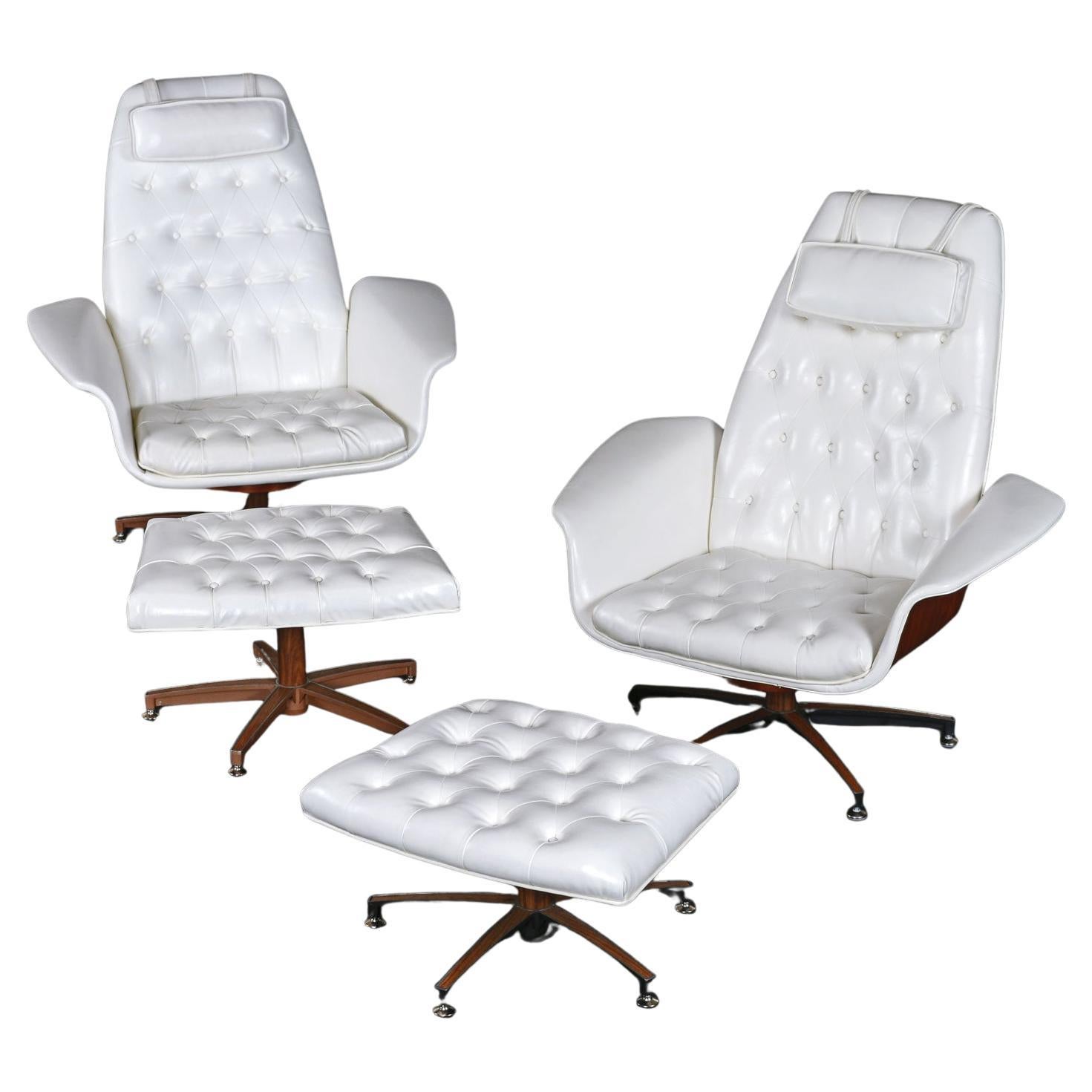 George Mulhauser “Mr” Chair and Ottoman at 1stDibs | george mulhauser ...