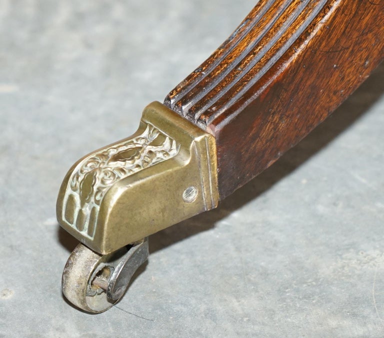 Restored Regency circa 1810 Revolving Hardwood Library Bookcase with ...
