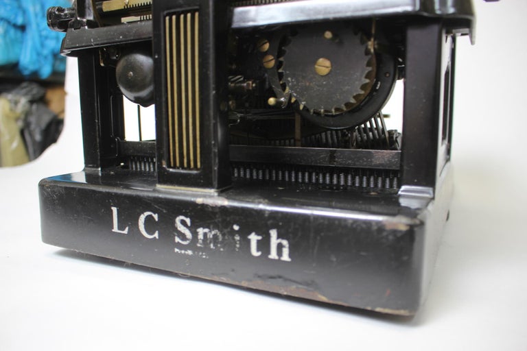 Restored Typewriter/ LC Smith 8-10, USA, 1915s For Sale at 1stDibs