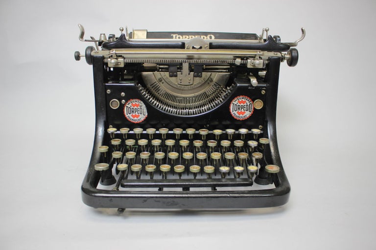 Restored Typewriter/ Torpedo, Germany, 1905 For Sale at 1stDibs