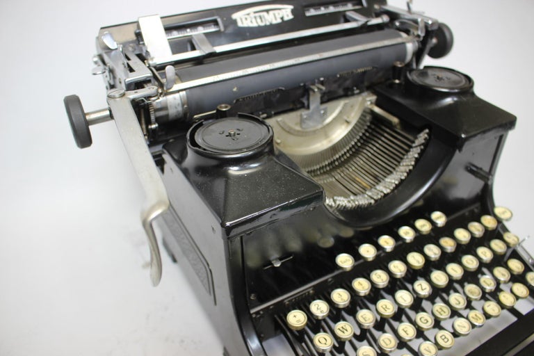 Restored Typewriter/ Triumph, Germany, 1915 For Sale at 1stDibs