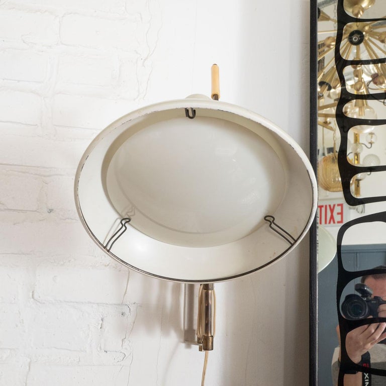 Retractable Sconce / Task Light by Lightolier For Sale at 1stDibs