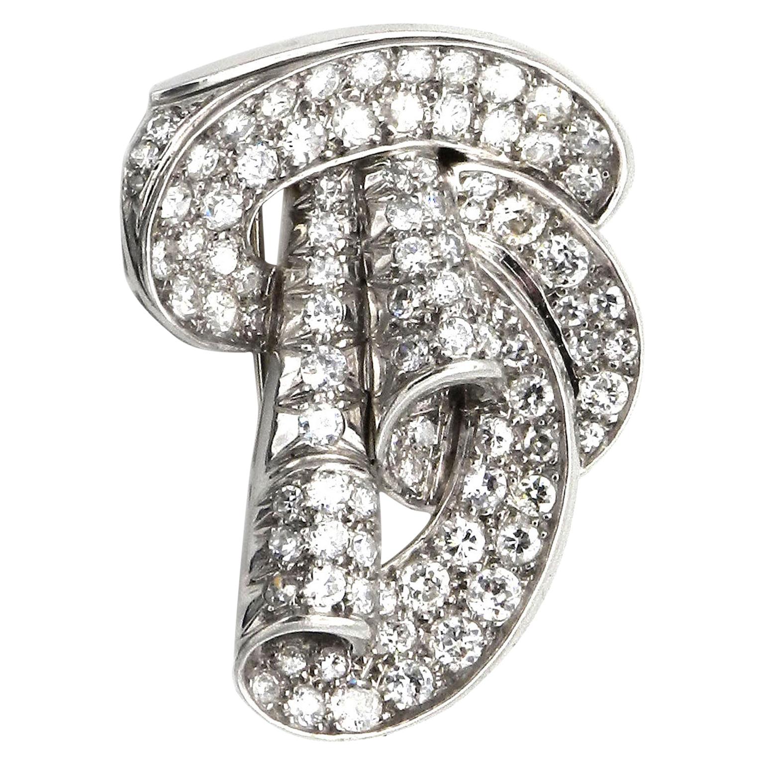 Diamond Combination Dress Clips at 1stDibs