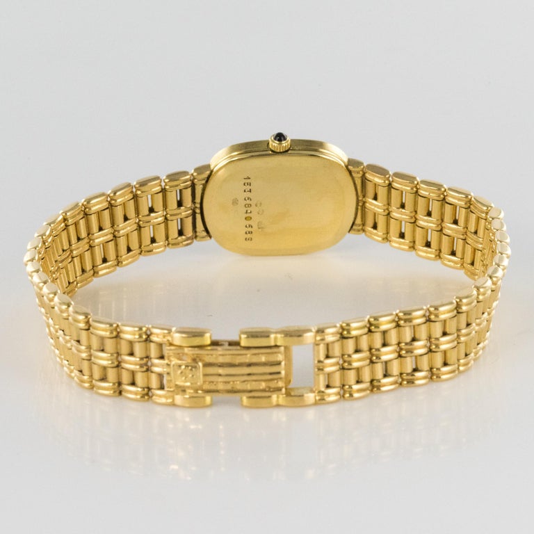 Retro All in 18 Karat Yellow Gold Eterna Women's Watch at 1stDibs