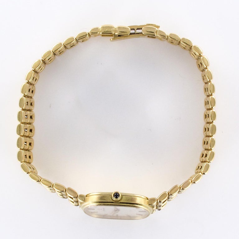 Retro All in 18 Karat Yellow Gold Eterna Women's Watch at 1stDibs