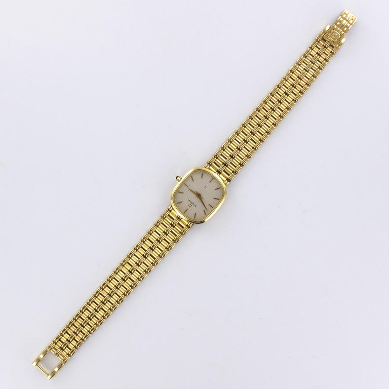 Retro All in 18 Karat Yellow Gold Eterna Women's Watch at 1stDibs